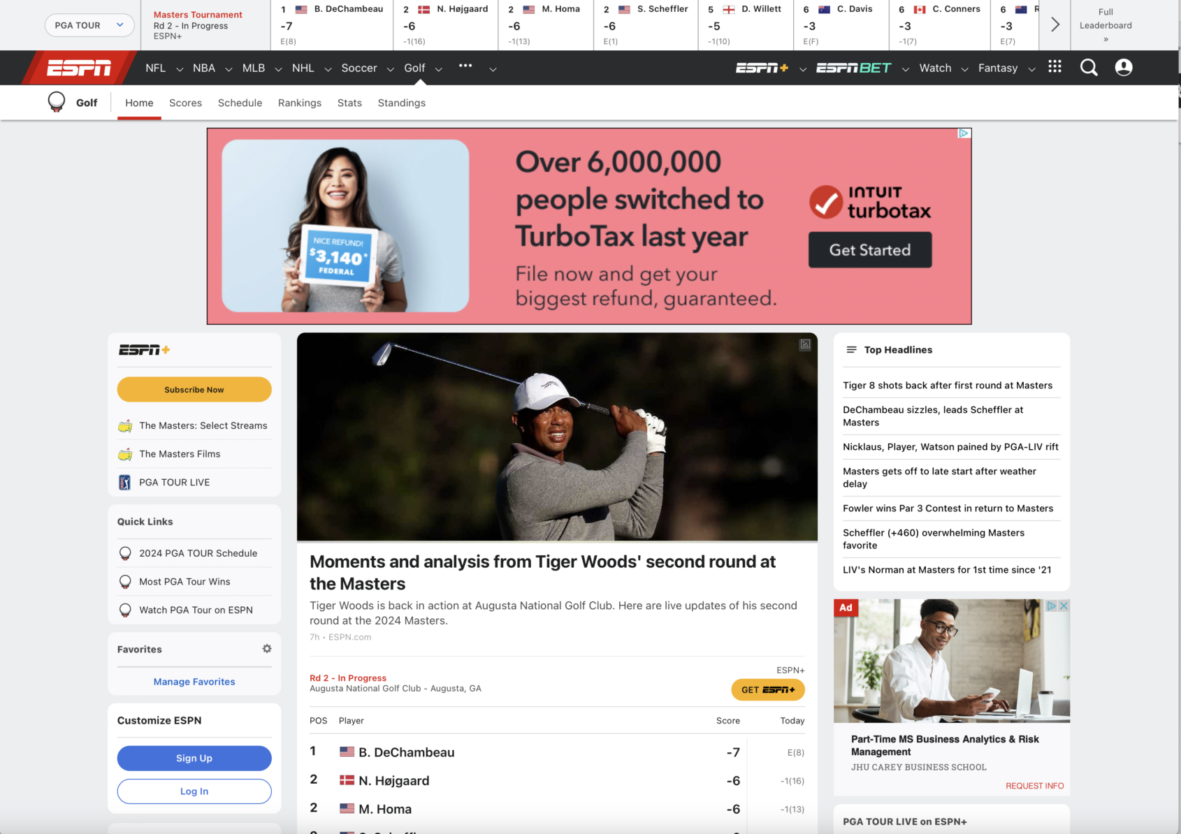 From Fashion to Fairways, Elizabeth Baugh’s Career Has Landed In Play ...