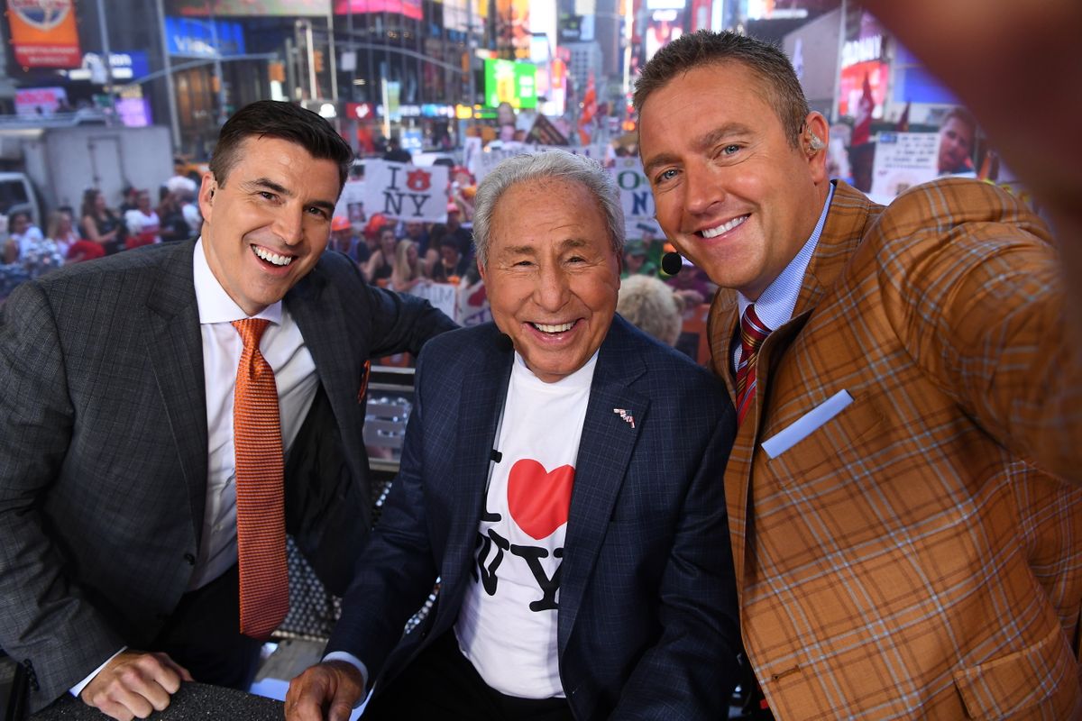 Rece Davis salutes football's legendary Lee Corso, "the cornerstone of ...