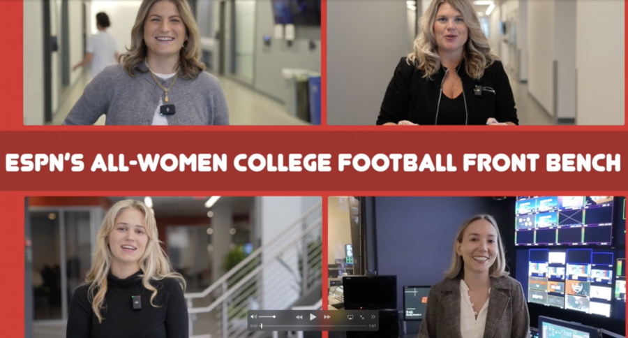 ESPN College Football’s All-Female F Crew Shows Strength in History ...