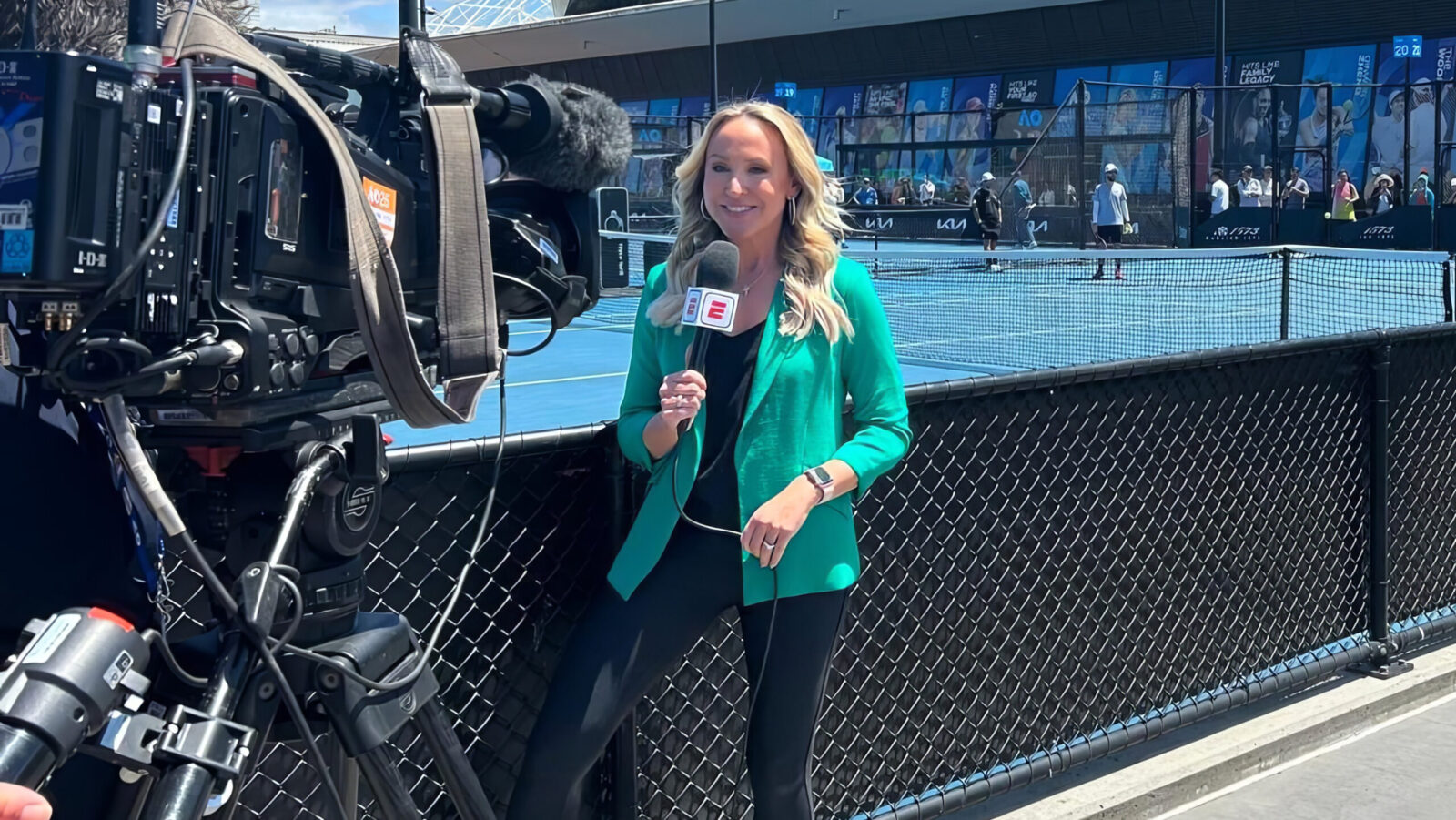 From the Orange Bowl to the Australian Open: Reporter Kris Budden ...