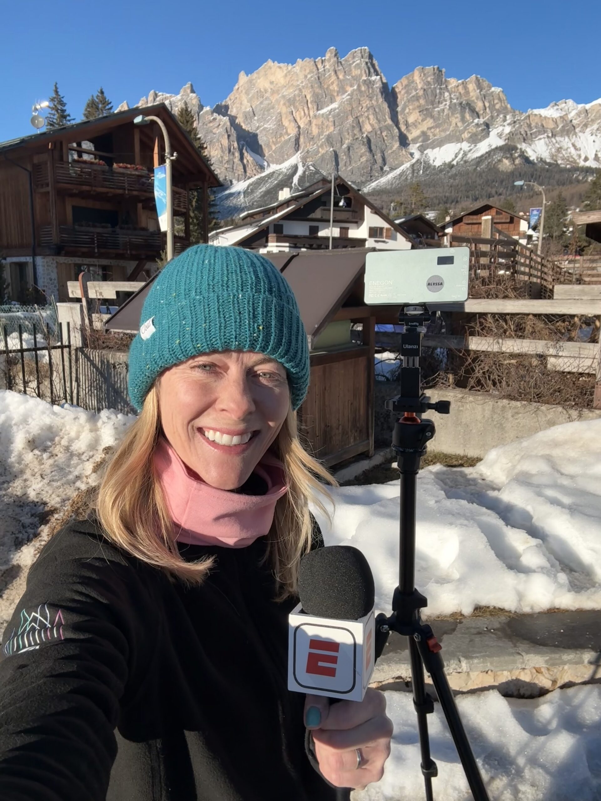 Where’s Alyssa? ESPN reporter travels Italy’s mountains covering Winter ...