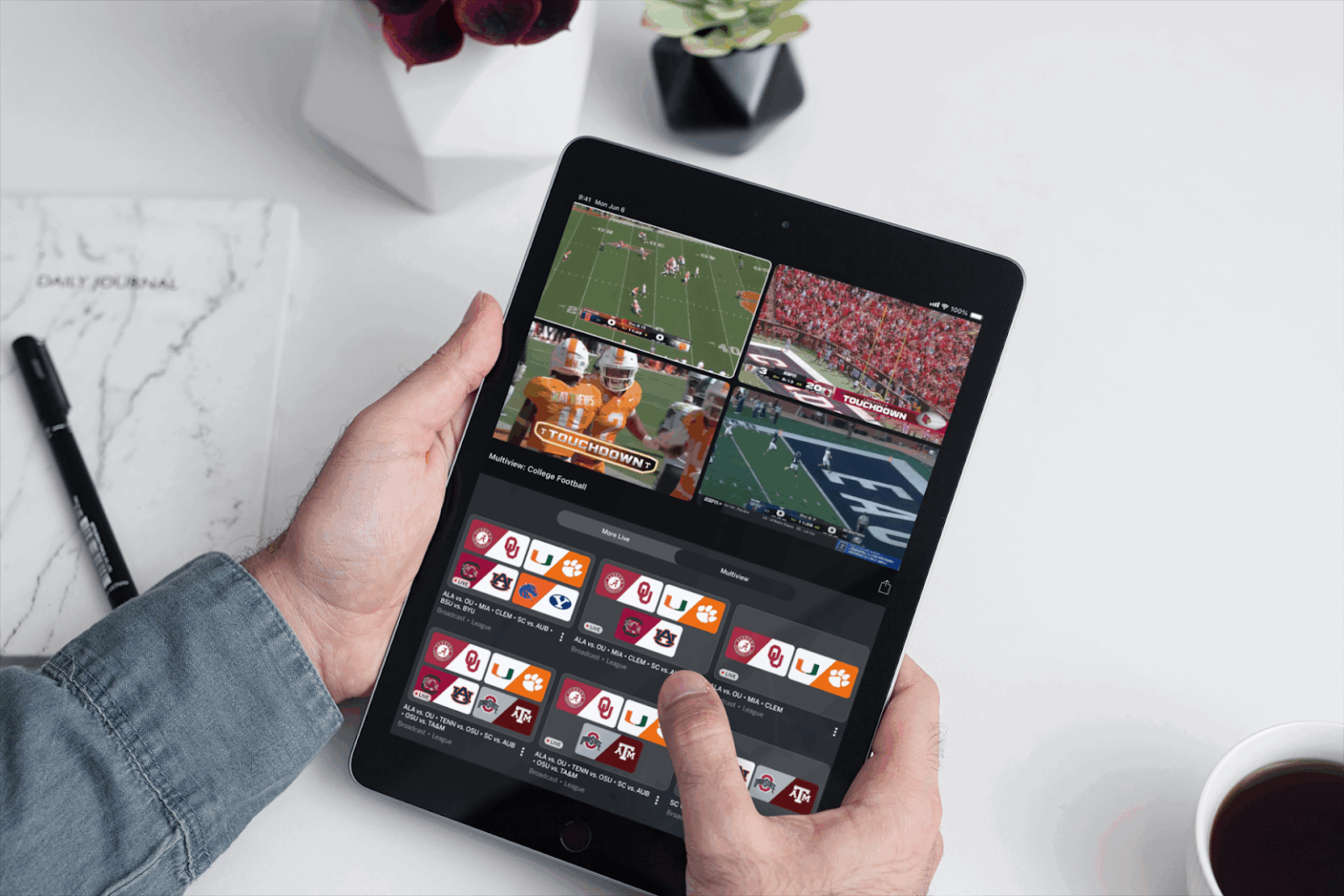 Four games at once, one screen, anywhere: Multiview goes mobile on the ...